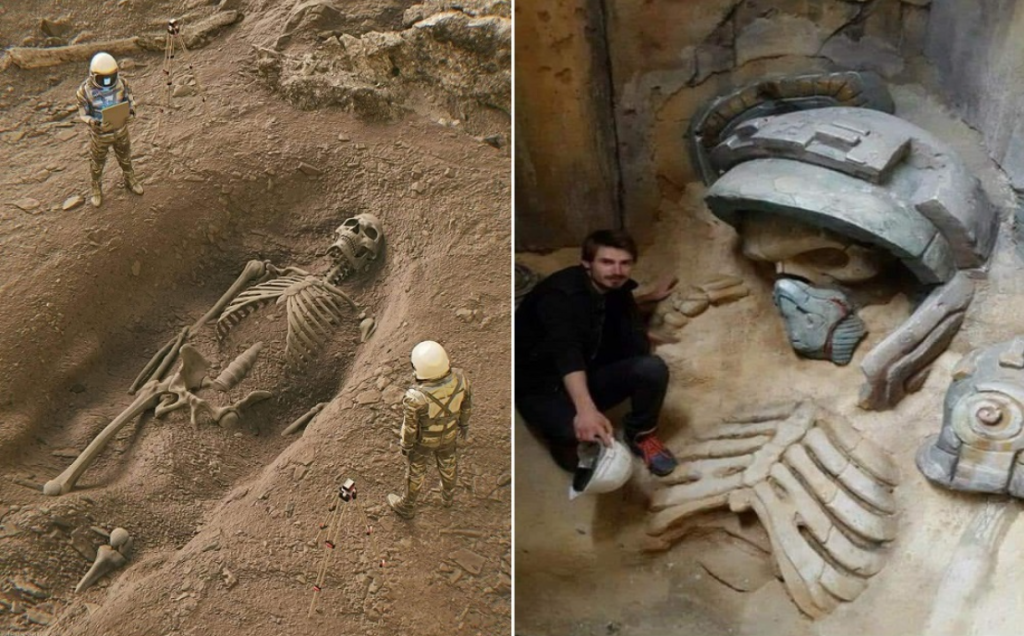 The Mystery of Giant Skeletons: Photos and Videos Show That The Earth ...